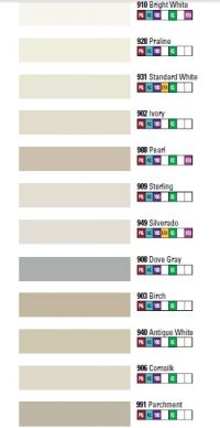 Grout Colors – Acadiana Stone